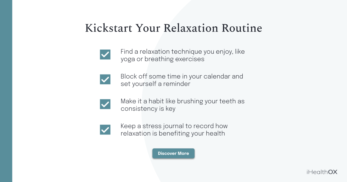 6 Ways to Kickstart your Daily Relaxation Routine
